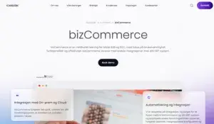 bizCommerce - nettbutikk løsning | Integrert med ERP-system | Exsitec